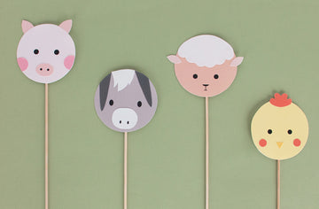 Idees activités manuelles pour anniversaire animaux de la ferme