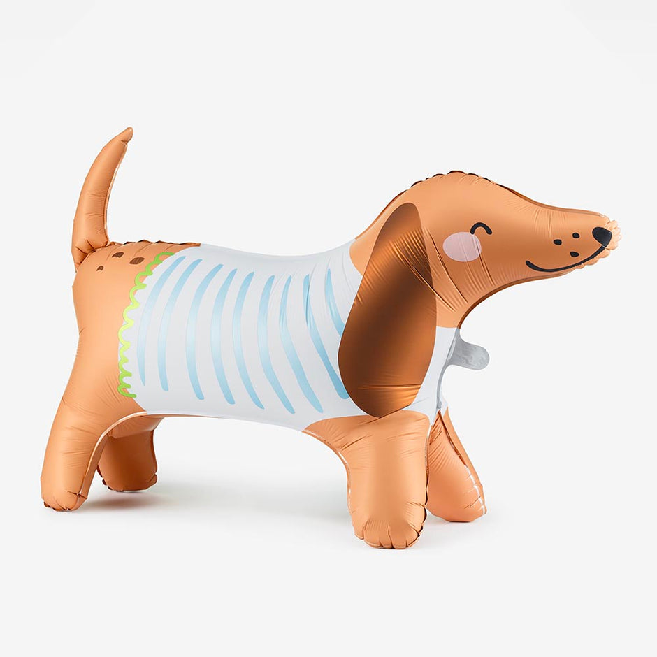 Ballon aluminium - Ballon chien - Décoration anniversaire enfant